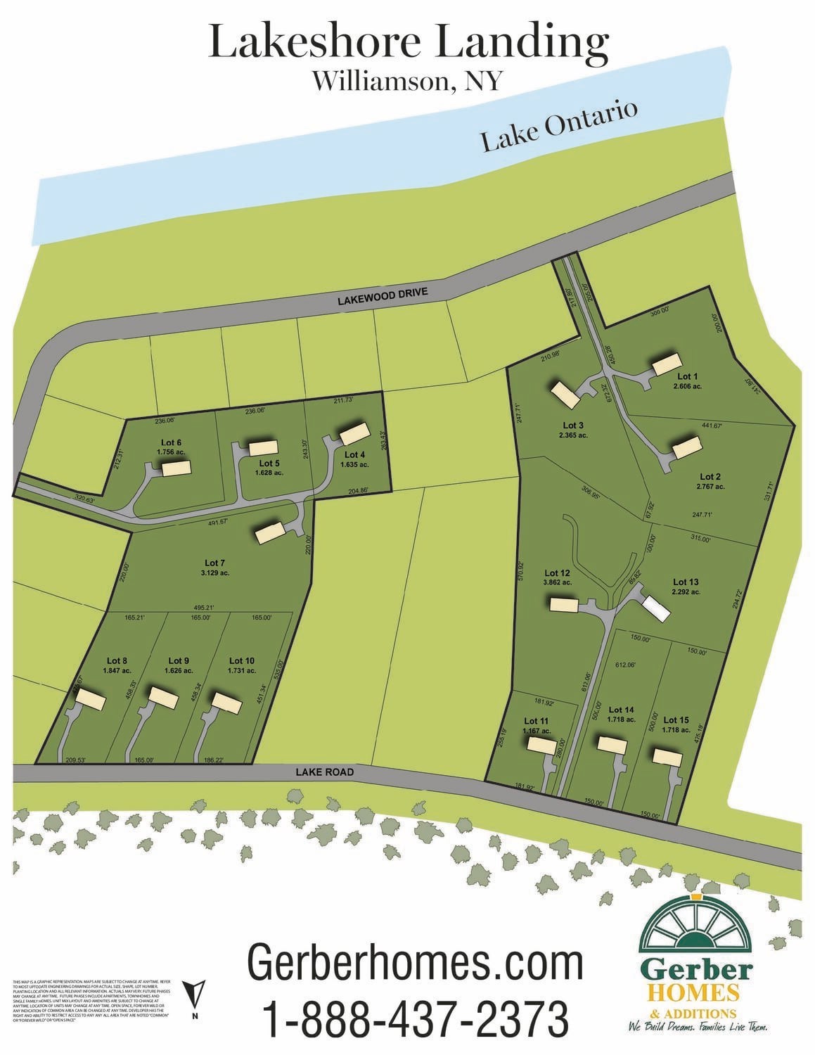 Lakeshore Landing | Custom Homes in Williamson, NY by Gerber Homes
